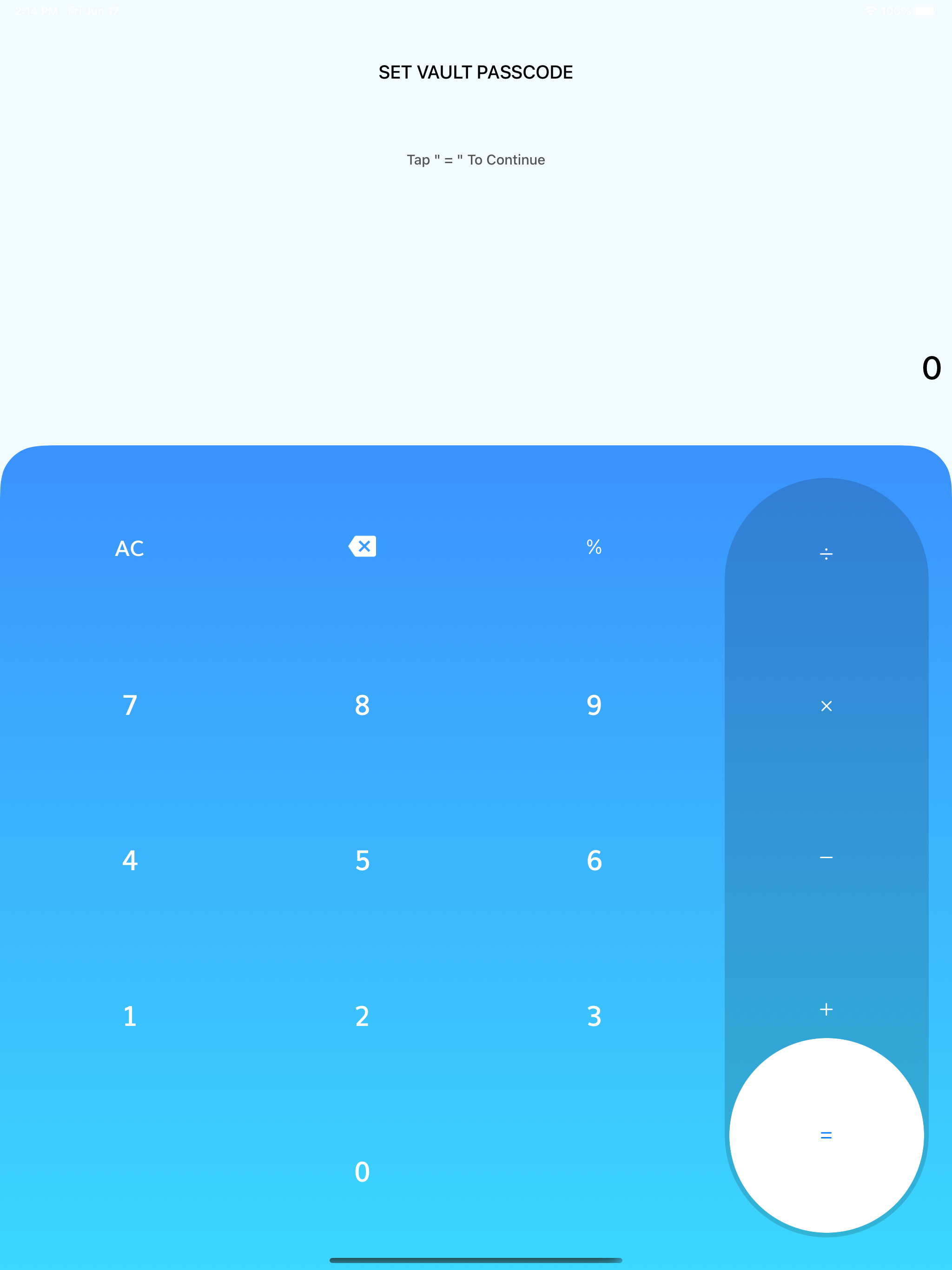 Calculator Vault Ios App Source Code By V2ideas Codecanyon